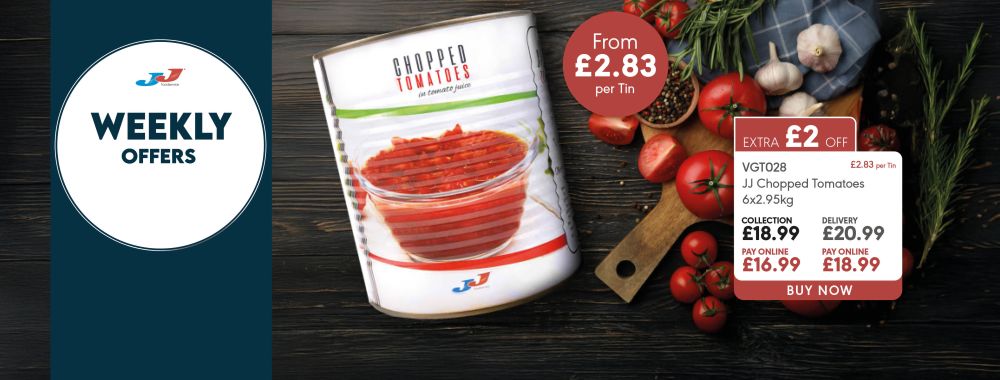 JJ Foodservice | UK Wholesale Food & Catering Supplies, Cash & Carry and Online Orders for ...