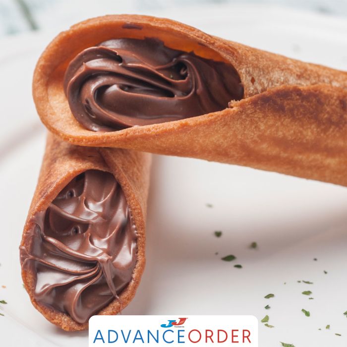 Buy Chocolate Cannoli 1x1kg - Order Online From JJ Foodservice
