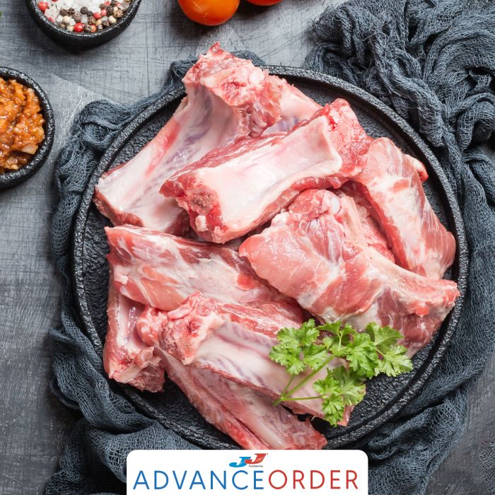 Buy Fresh UK Sliced Pork Belly Spare Ribs 1x2Kg - Order Online From JJ ...