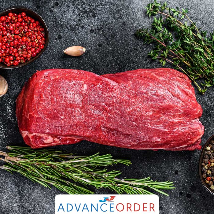 Buy Fresh UK Halal Fillet Steak (Chain On) (Price Per Kg) Block Pack ...