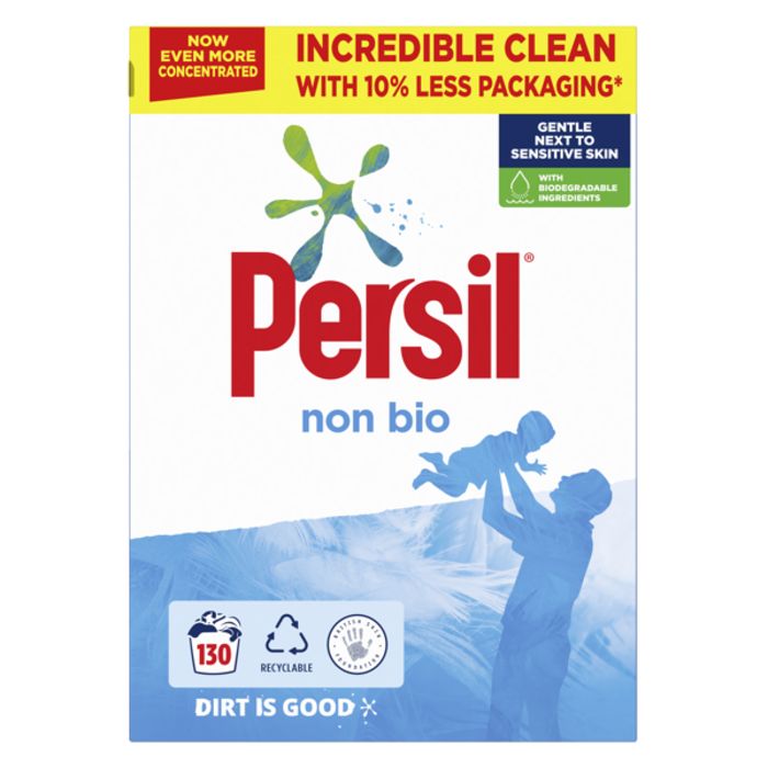 Buy Persil Non-Bio Washing Powder 130 wash 1x1 - Order Online From JJ ...