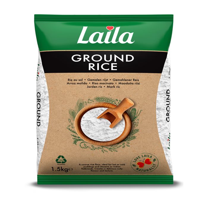 Buy Laila Ground Rice 1x1.5kg - Order Online From JJ Foodservice