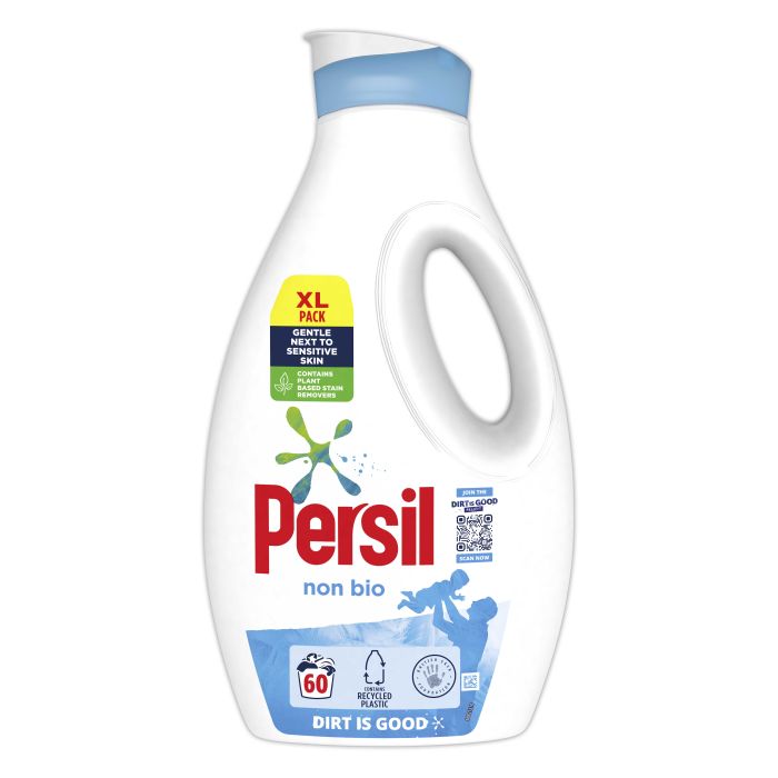Buy Persil Non-Bio Washing Liquid 60 Wash 1x1.62L - Order Online From ...